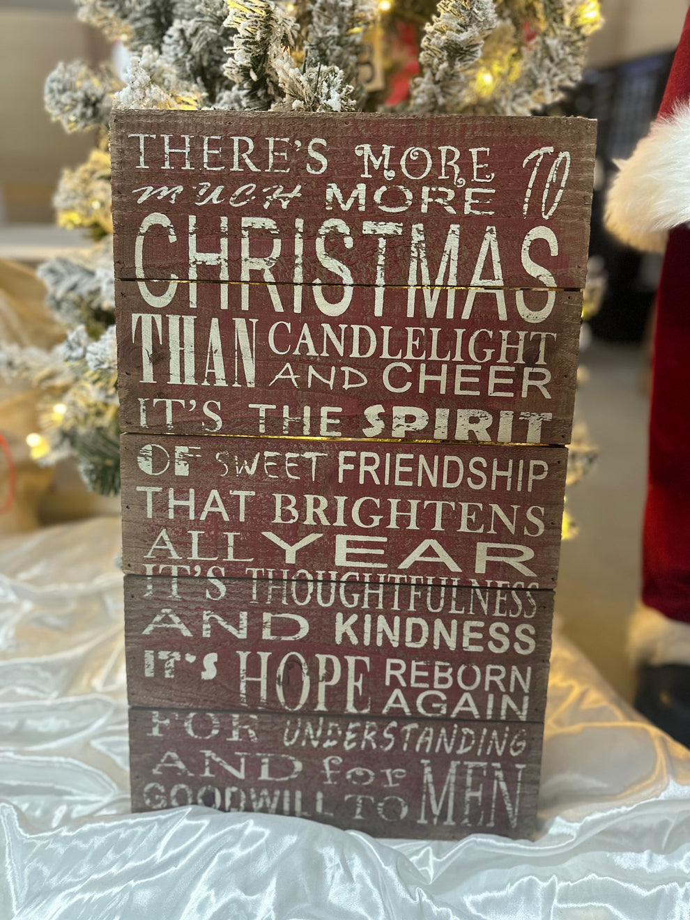More to Christmas Sign – Rusty's Christmas Ranch